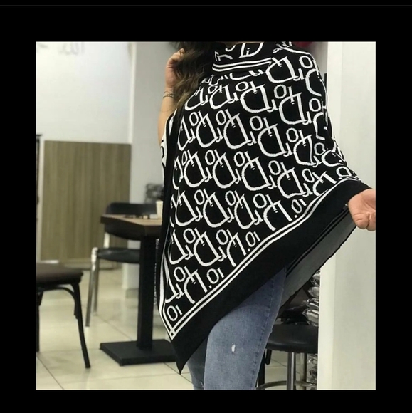 Sweaters | Dior Poncho | Poshmark